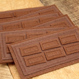 Felt Food Play Candy Bar - Etsy