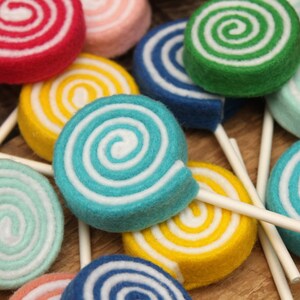 Felt Food Play Lollipop - Etsy