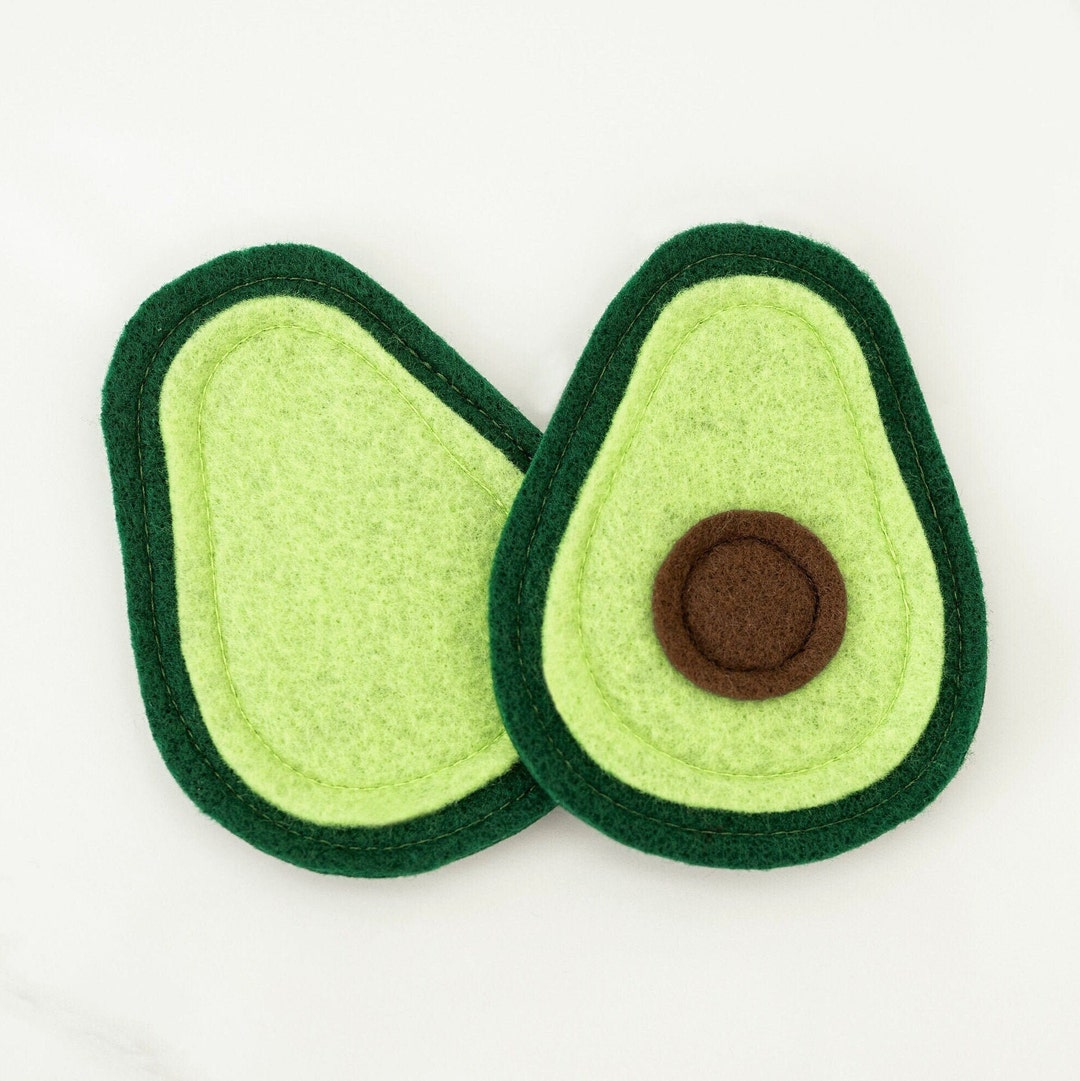 Felt Food Avocado Set, Pretend Play Kitchen Toy - Etsy