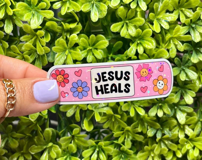 Jesus Heals Sticker - Etsy