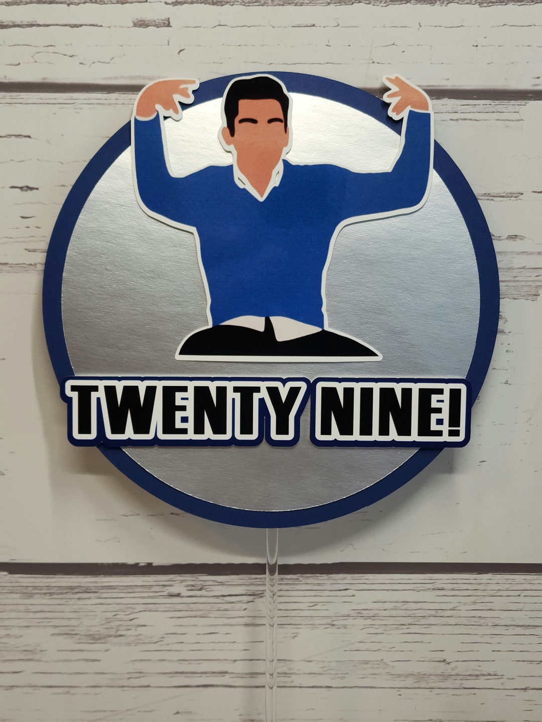 Schmidt 29 Cake Topper -3D / Cupcake Toppers - Etsy