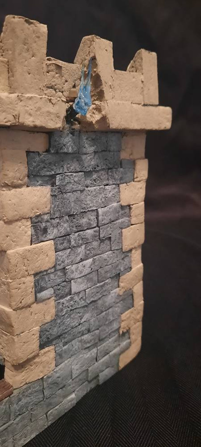 Castle Tower Dice Tower With LED Torches - Etsy