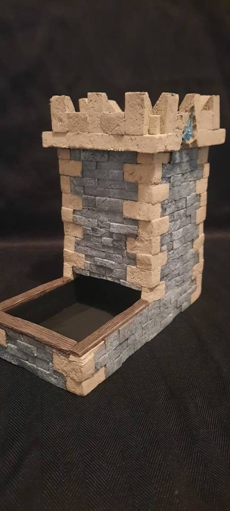 Castle Tower Dice Tower With LED Torches - Etsy