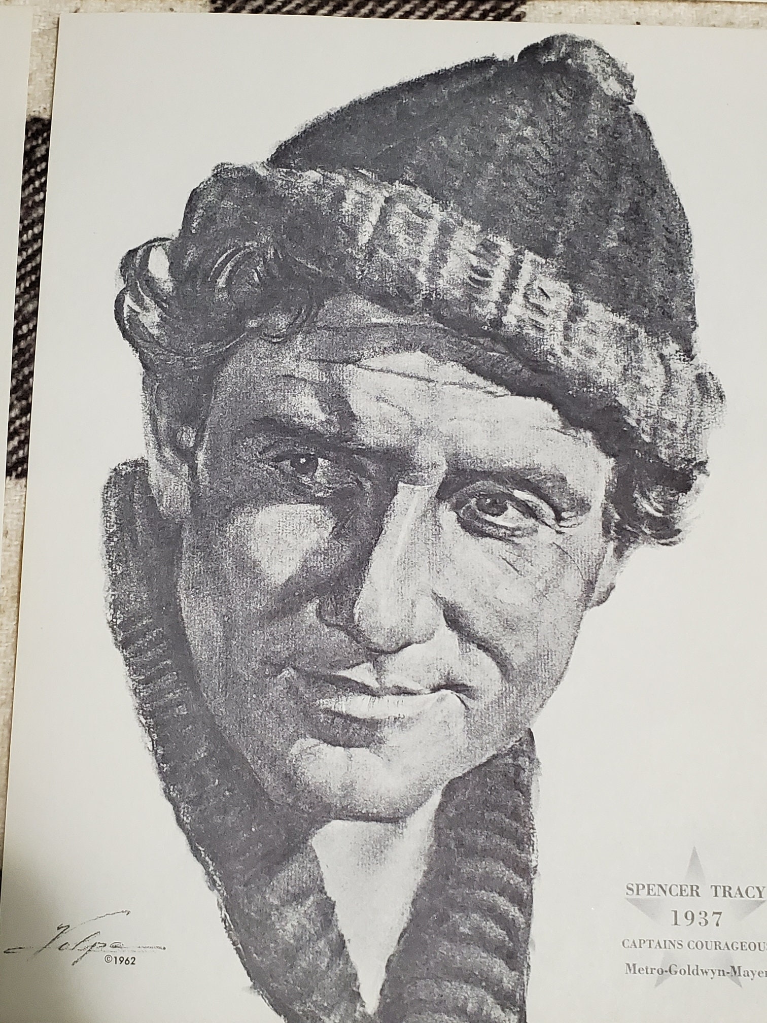 Nicholas Volpe 1962 Charcoal Sketches of Oscar Winners...art - Etsy Canada