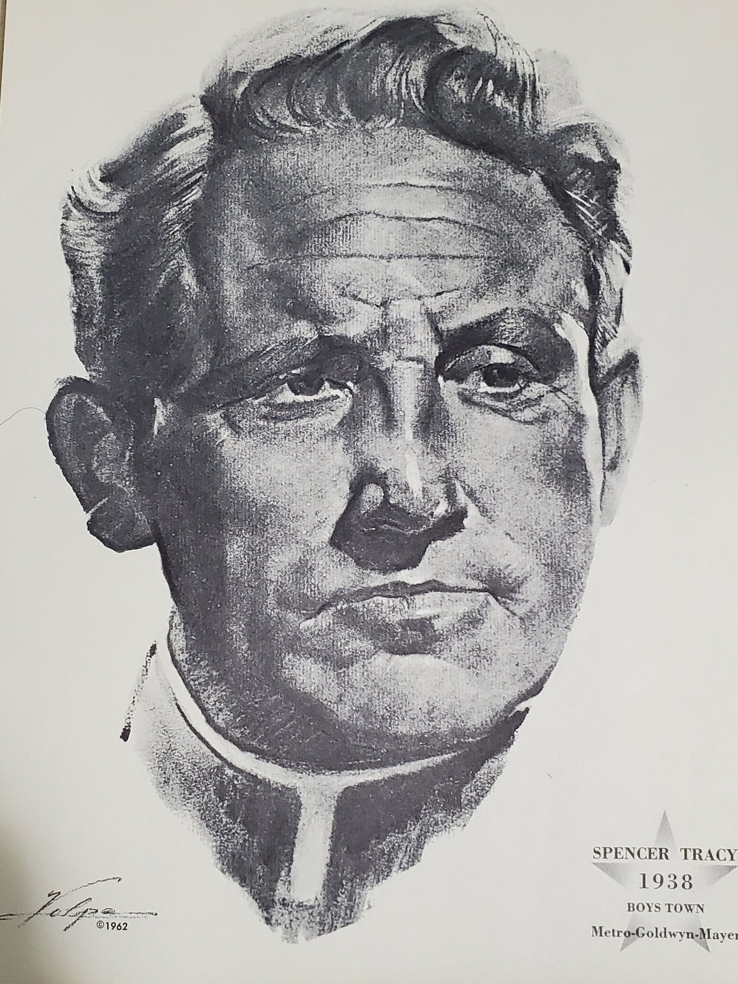 Nicholas Volpe 1962 Charcoal Sketches of Oscar Winners...art - Etsy Canada