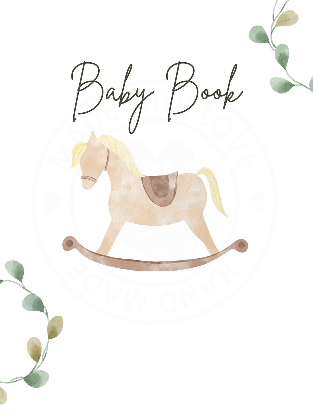 Baby Book - Baby Milestone Book- Baby Journal- Baby Printable Book - Etsy