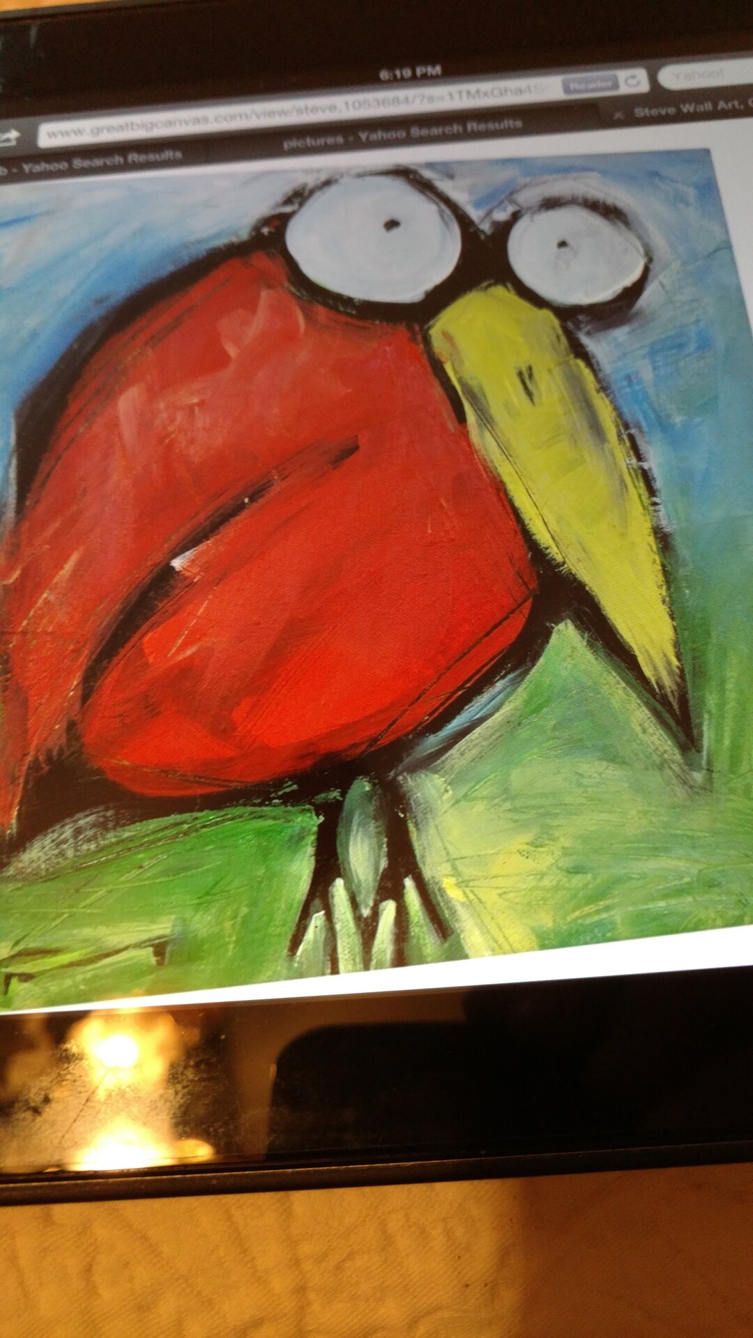Coo Coo Bird Painting - Etsy