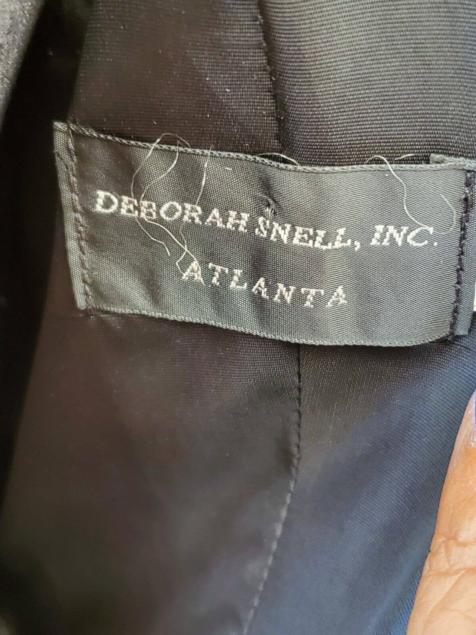 Rare Vintage Deborah Snell Black & Gold Round Neck Balloon Sleeves ...