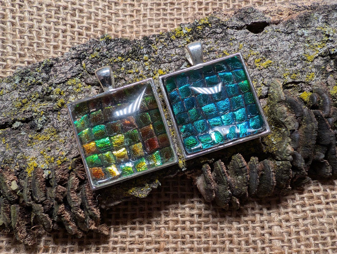 Jewel Beetle Wing Mosaic Necklace; Real Beetle Wings; Made to Order - Etsy