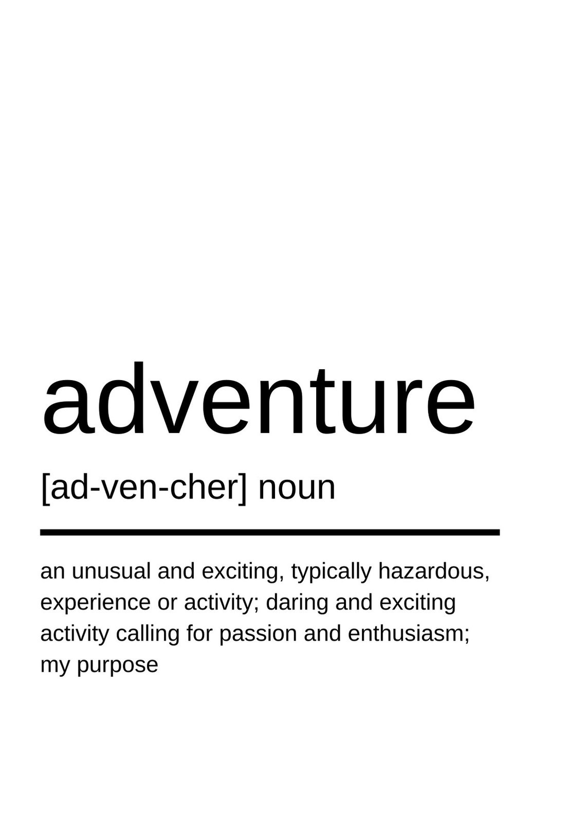 ADVENTURE DEFINITION PRINT Definition Poster Signwall Decor Etsy adventure-definition-print-definition-poster-signwall-decor-etsy