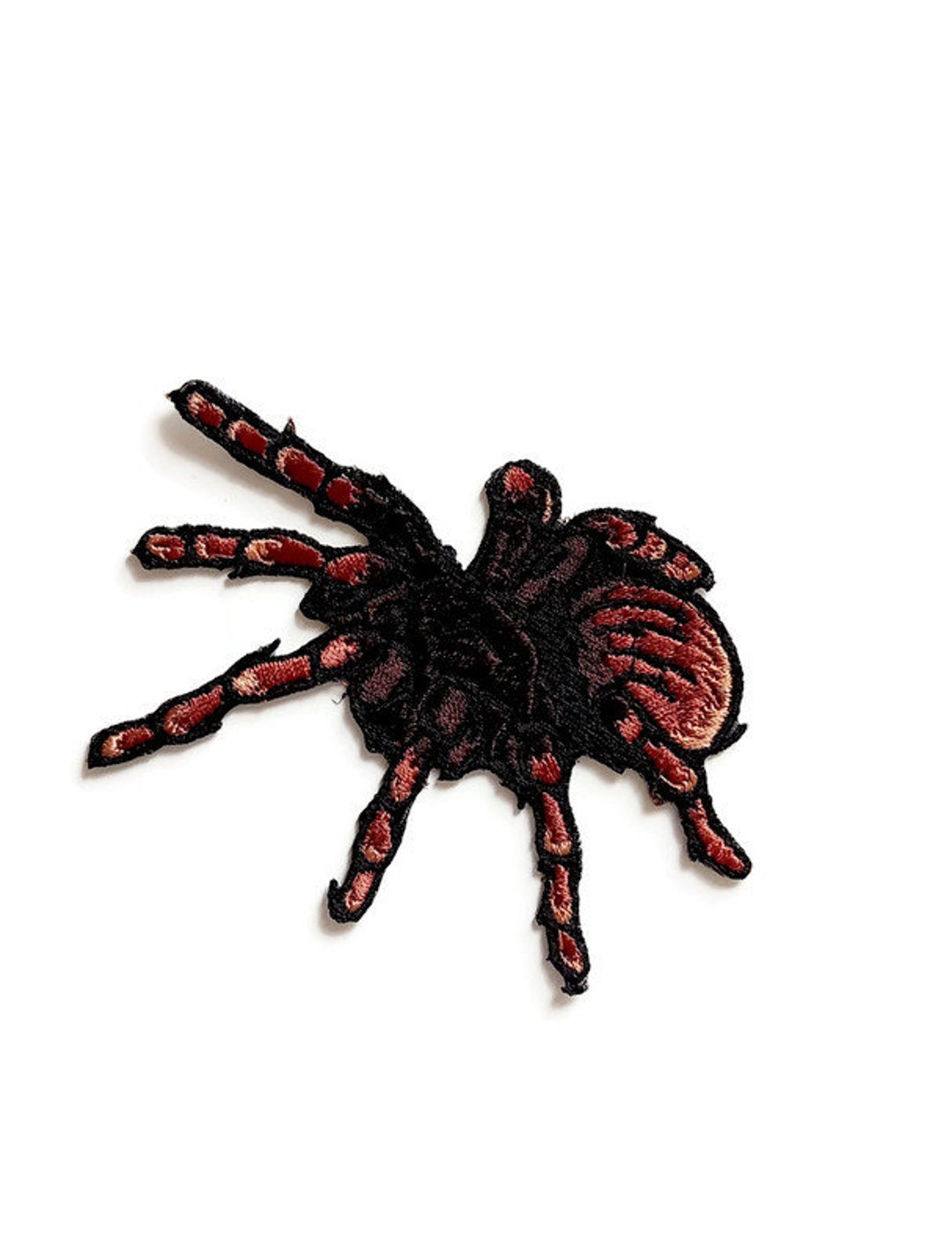 Spider Patch, Goth, Minimalist Punk Patch, Jacket Patch, Large Iron on ...