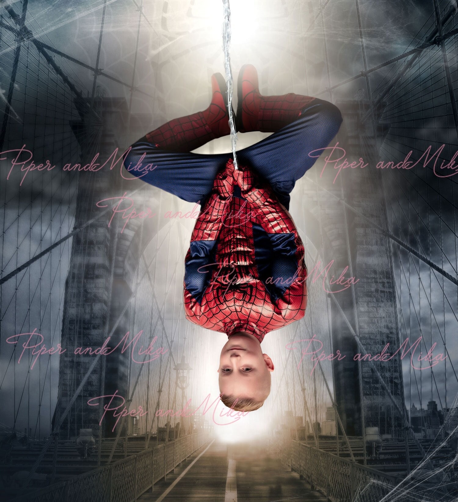 Spiderman Digital Backdrop Super Heroes Avengers - Etsy