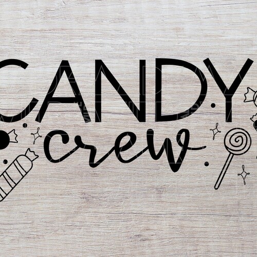 Candy Crew SVG Halloween SVG Trick or Treat SVG Candy - Etsy