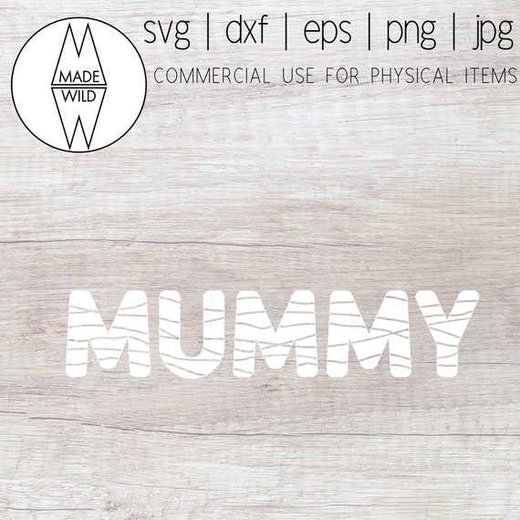 Mummy SVG Mummy Costume SVG Halloween Mummy Svg Mummy - Etsy