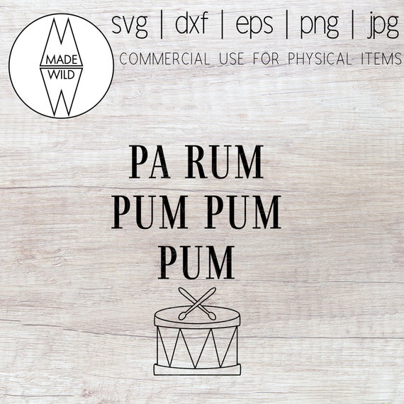 Rum Pum Pum Clip Art