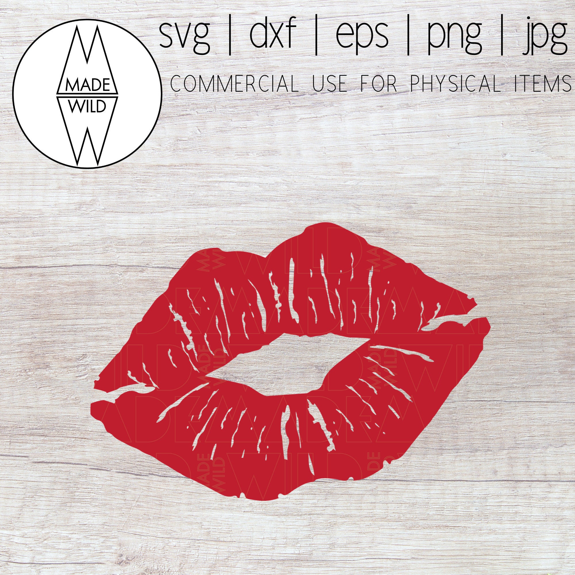 Lips SVG Valentine's Day SVG Red Lips SVG | Etsy