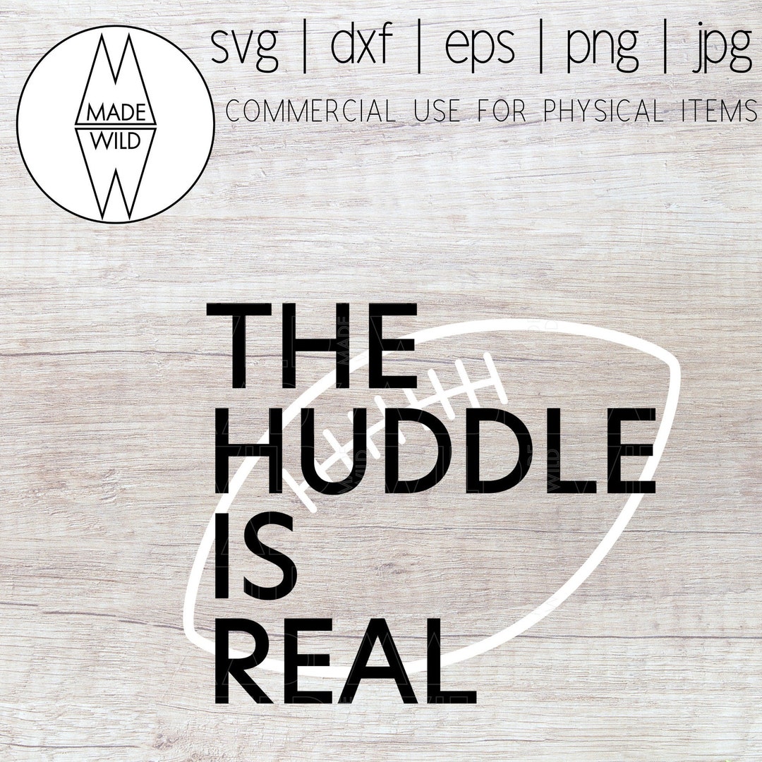 Football SVG | Huddle is Real SVG | Huddle SVG | Football | Cricut Svg ...