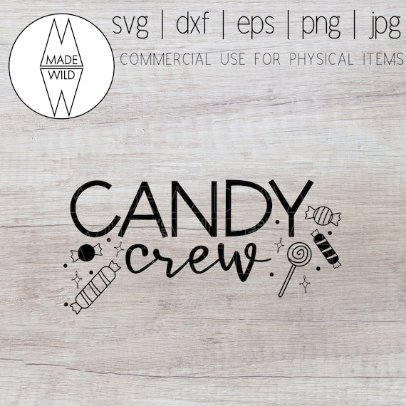 Candy Crew SVG Halloween SVG Trick or Treat SVG Candy - Etsy