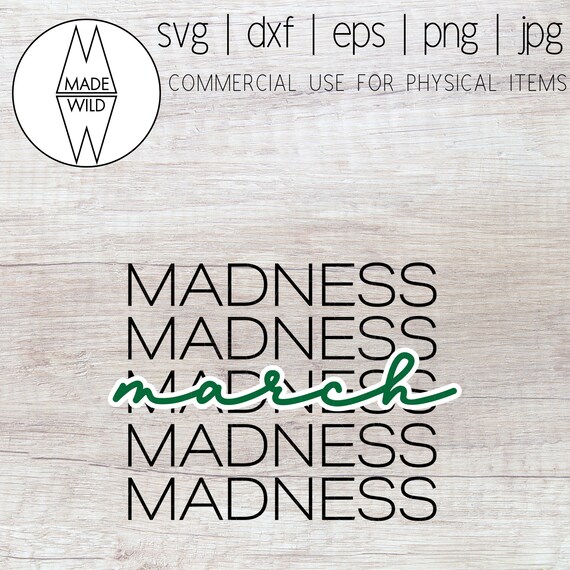 March Madness SVG Basketball SVG March Madness Png | Etsy
