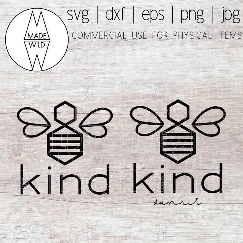 Be Kind SVG Kindness SVG Bee Kind SVG Be Kind Bee - Etsy