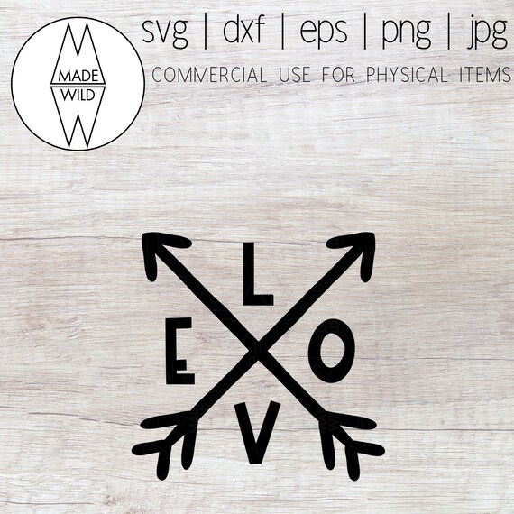 Love svg files Valentine's Day svg files Arrow svg files for cricut ...