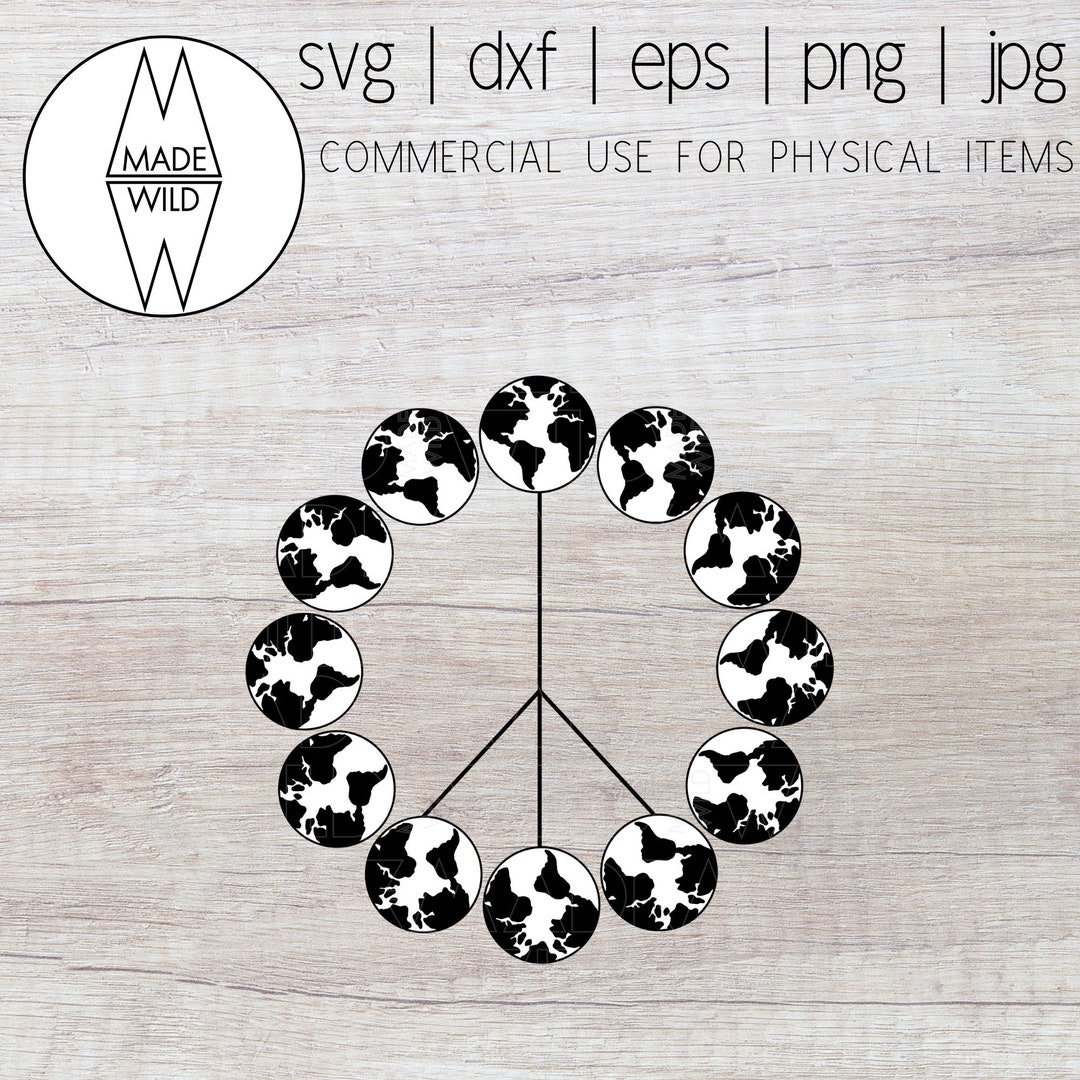 World Peace SVG | Earth Day SVG | Peace SVG | Earth Svg | Peace Sign ...