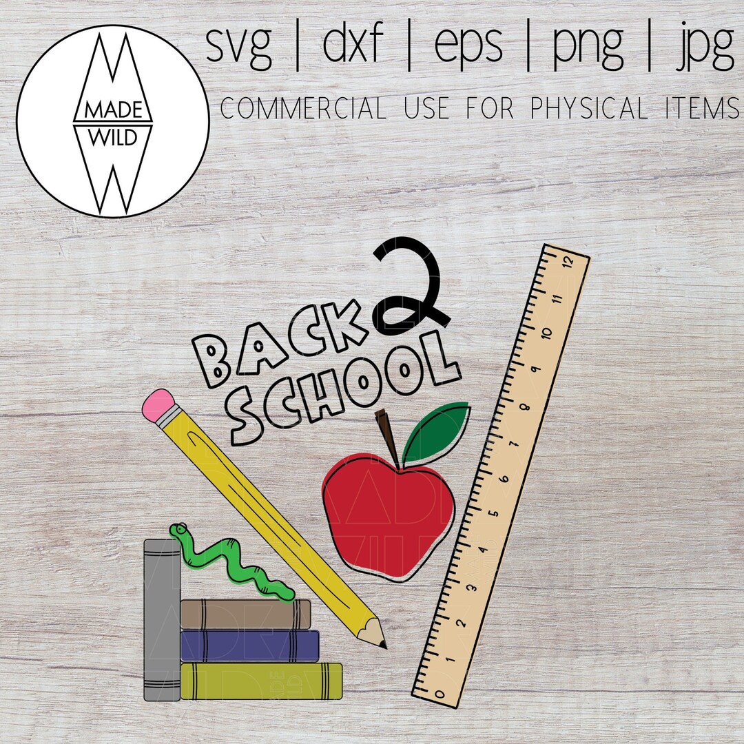 Back to School SVG | Teacher SVG | First Day of School Clipart ...