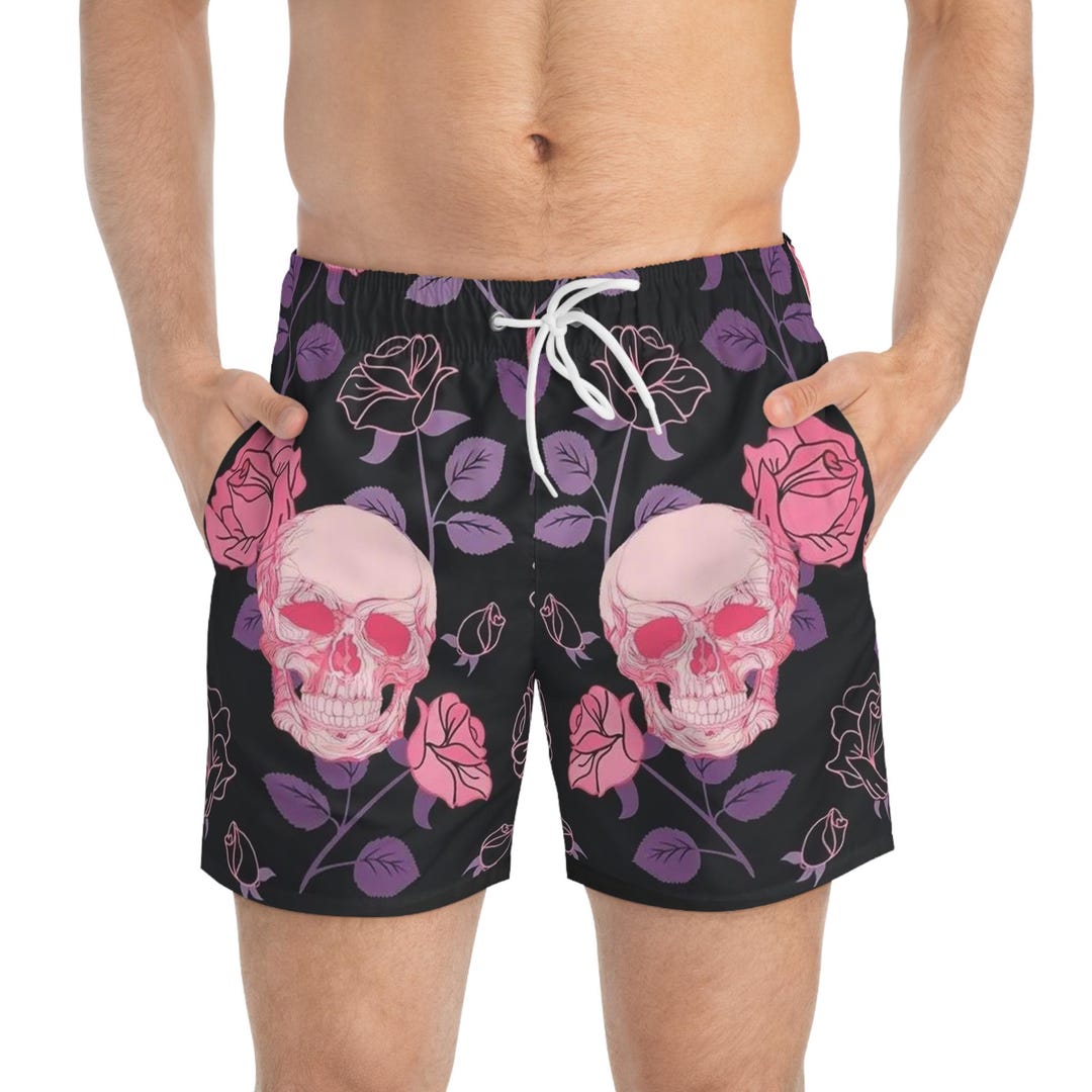Pastel Goth Swim Trunks - Etsy