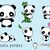 Kawaii Face Clipart, Cute Faces Clip Art Happy Sad Smile Angry Confuse ...