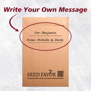 Personalized Mother's Day Party Favor/mother's Day Gifts/seed Packets ...