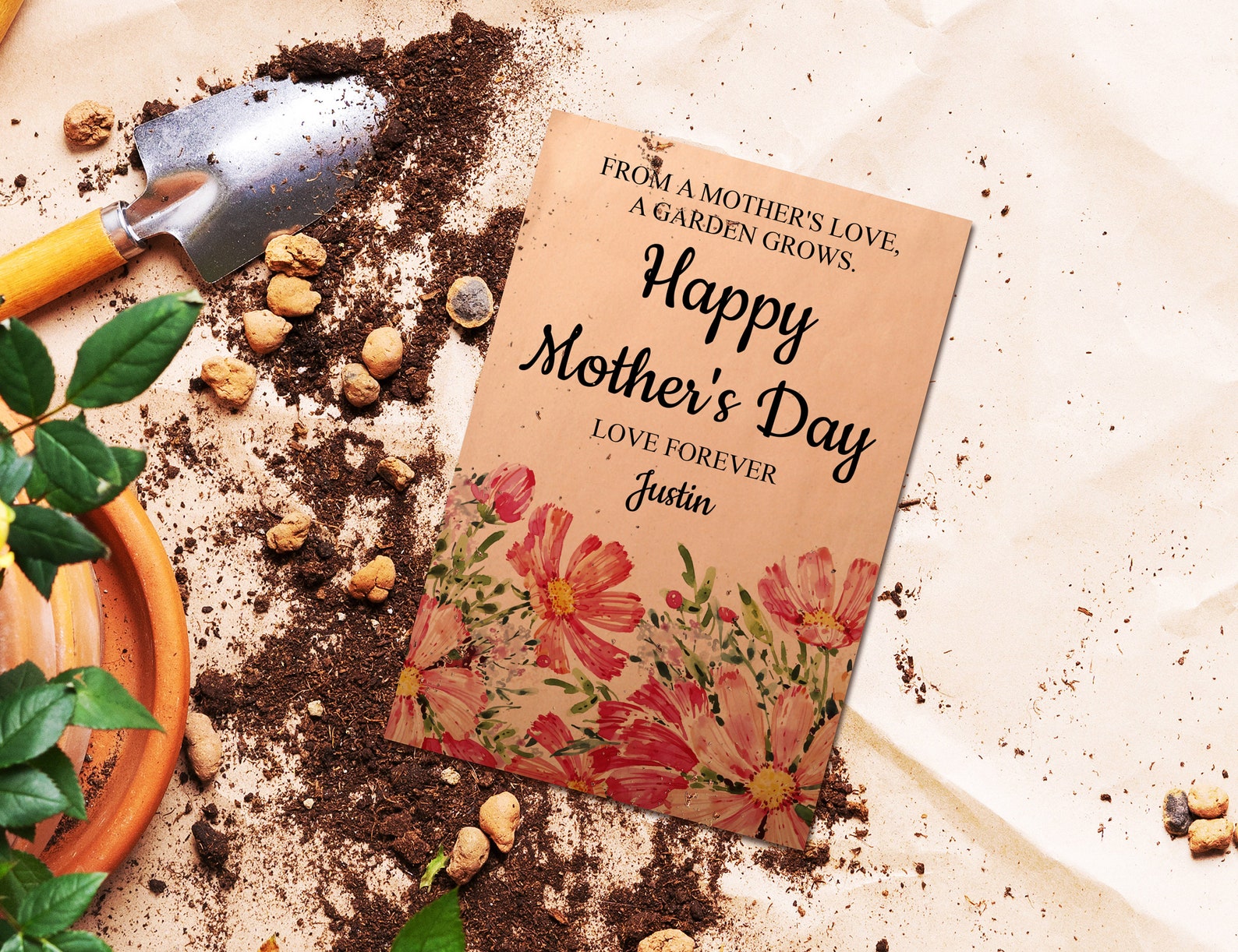 Personalized Mother's Day Party Favor/mother's Day Gifts/seed Packets ...