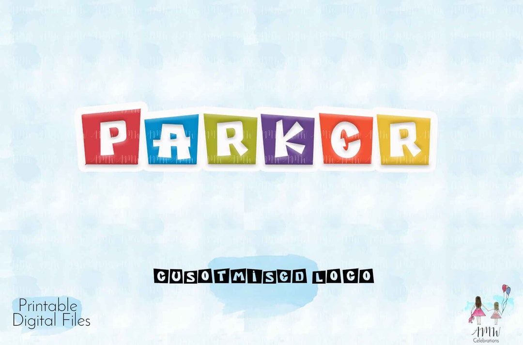DIGITAL FILE: Personalised "pocoyo" Logo - Etsy