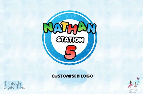 DIGITAL FILE: Personalised tayo Logo - Etsy