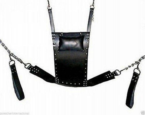 New Brand Genuine Heavy Duty Leather Sex Swing Sling Adult Etsy