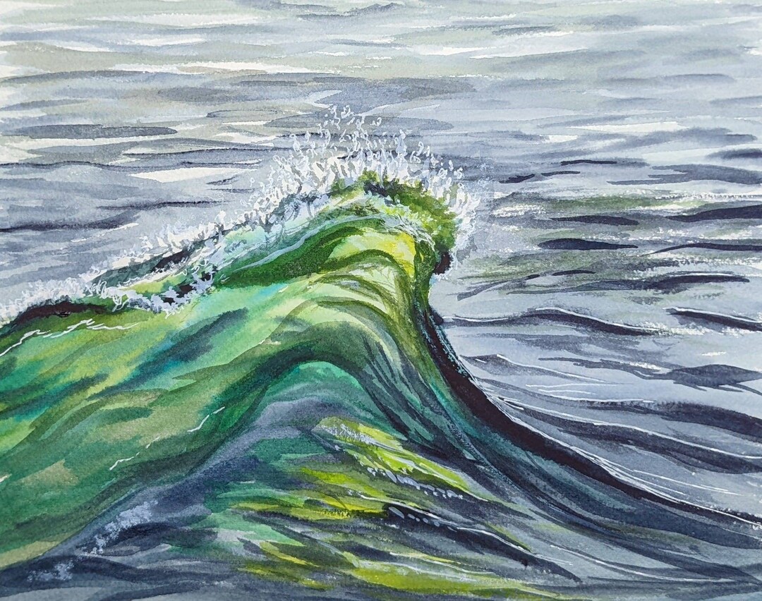 Jade Wave - Etsy