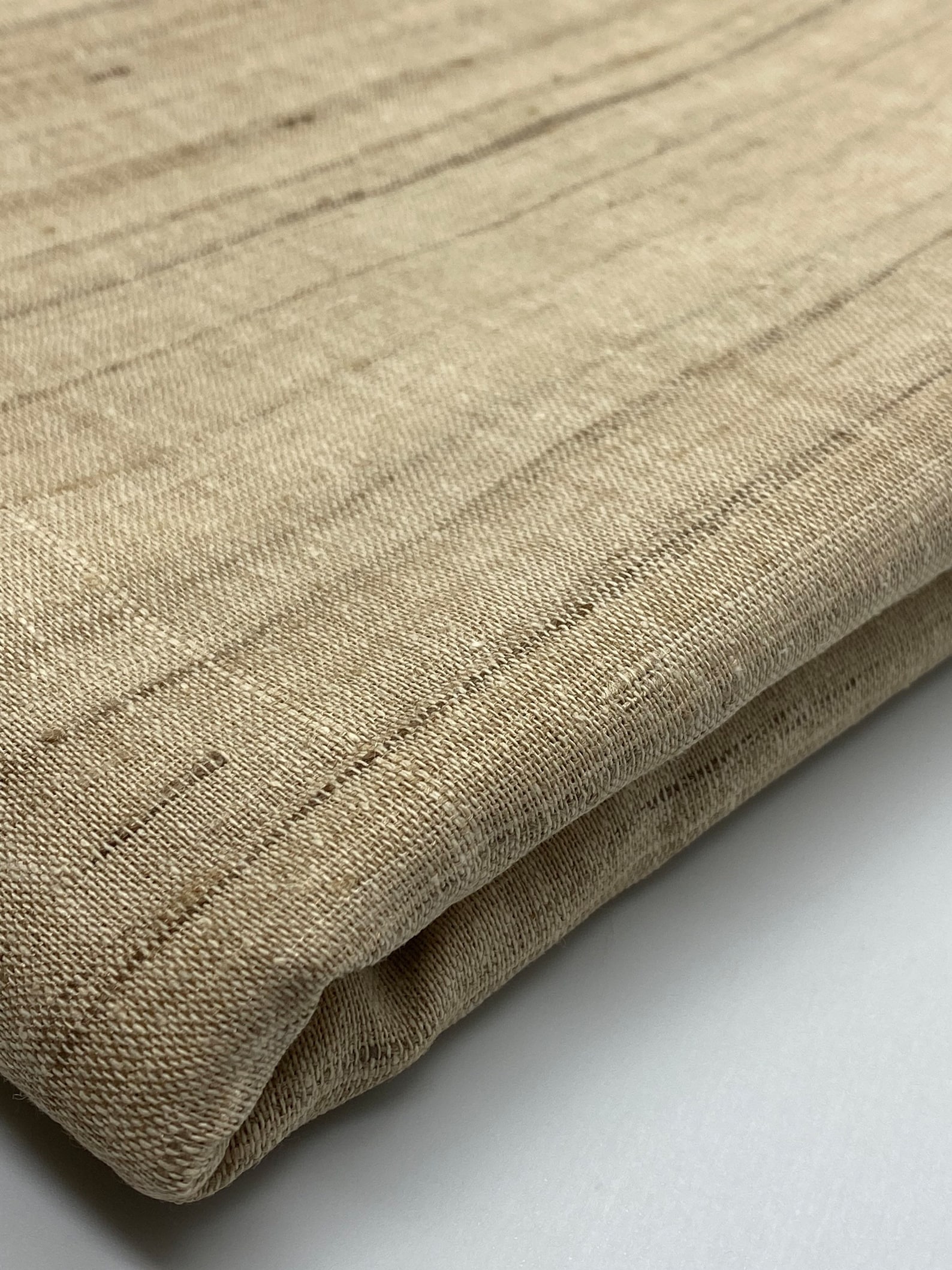 Tussar Silk Fabric - Raw Natural Handmade Silk Fabric - 180 Gsm / 5.5 ...