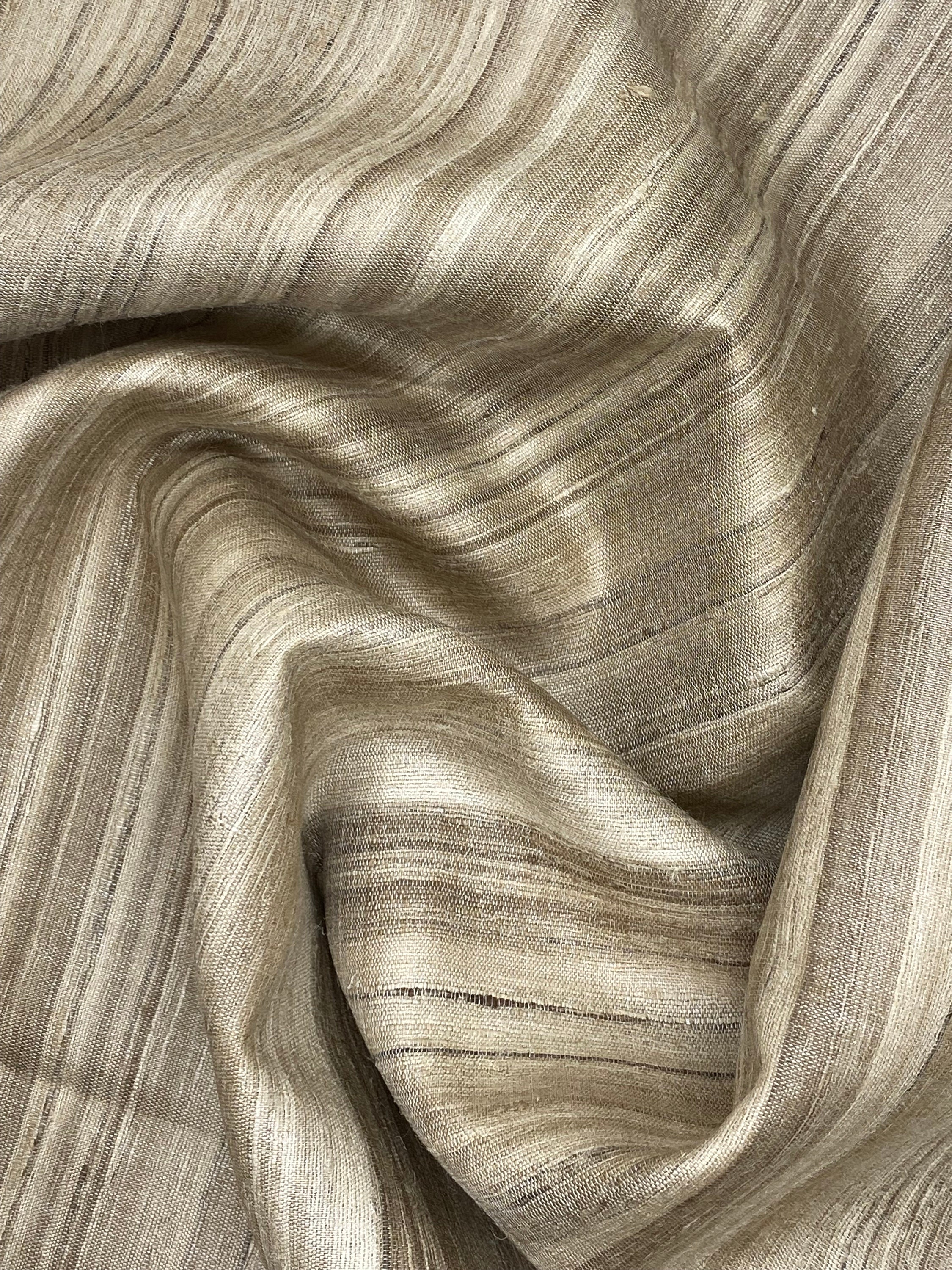 Silk Fabric - 125 Gsm / 3.75 Oz - Peace Silk Fabric Ahimsa Silk Tussar ...