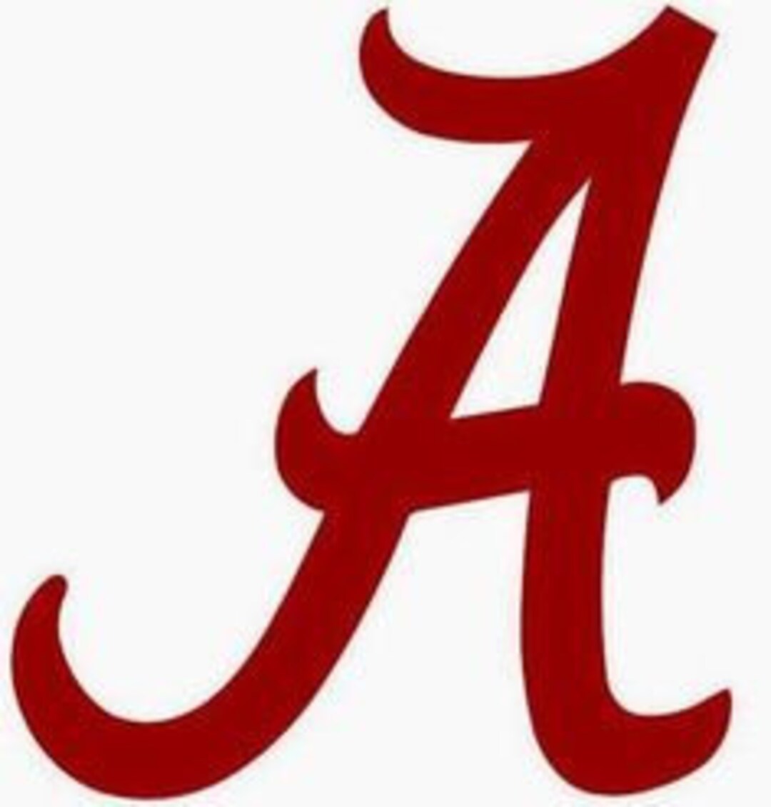 Alabama "a" Vinyl Decal - Etsy