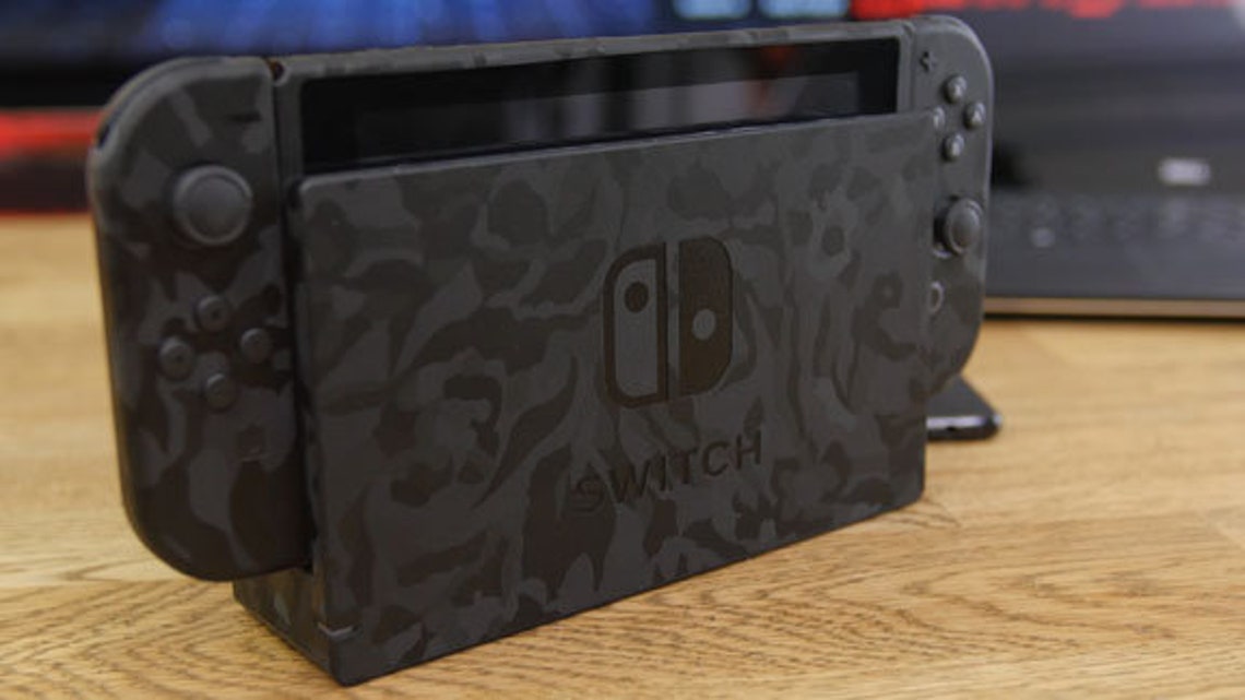 Nintendo Switch Decal Skin Digital SVG File for Silhouette - Etsy