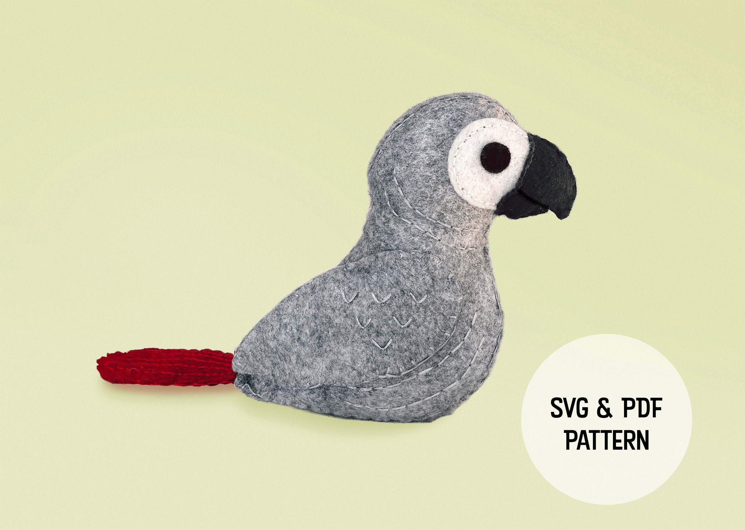 Lutino African Grey