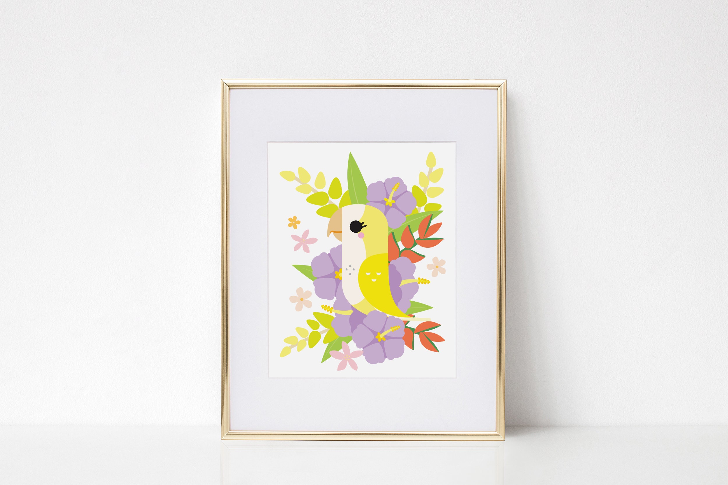 Quaker Parrot Monk Parakeet Art Print - Etsy