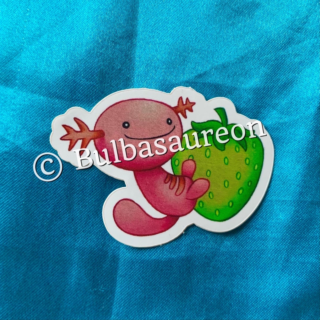 Strawberry Wooper Sticker - Etsy