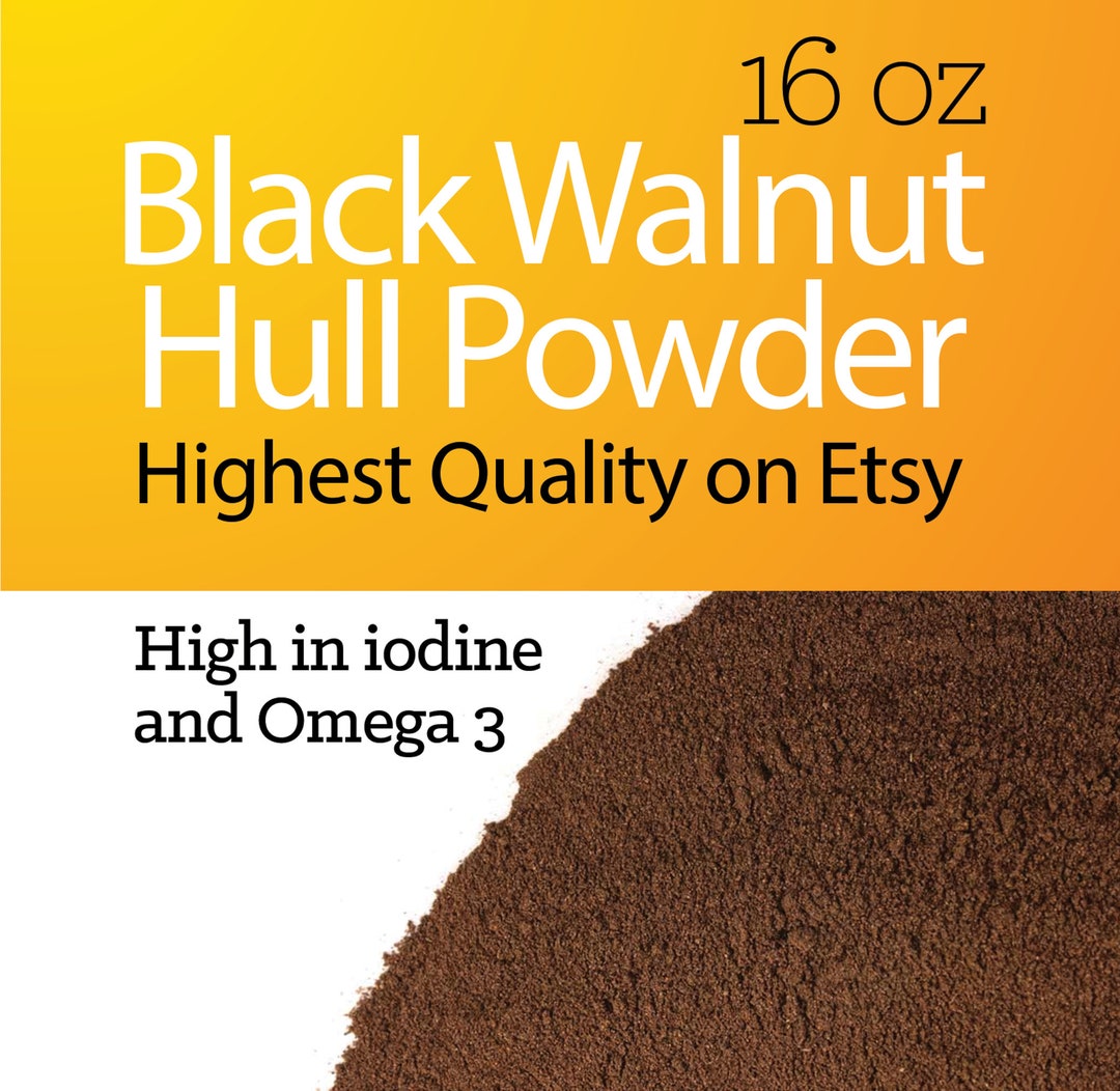 Black Walnut Hull Powder Made From Green Hulls | Fresh and Non-gmo ...