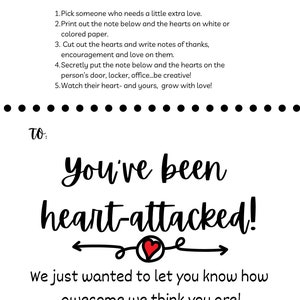 Heart Attack Activity for Children and Youth. - Etsy