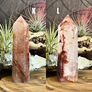 Red Healer Towers, Red Hematoid Points, Fire Quartz Points, Healing ...