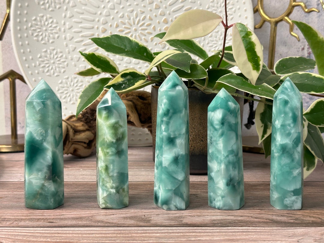 Beautiful Alabaster Points (man Made), Healing Crystals - Etsy