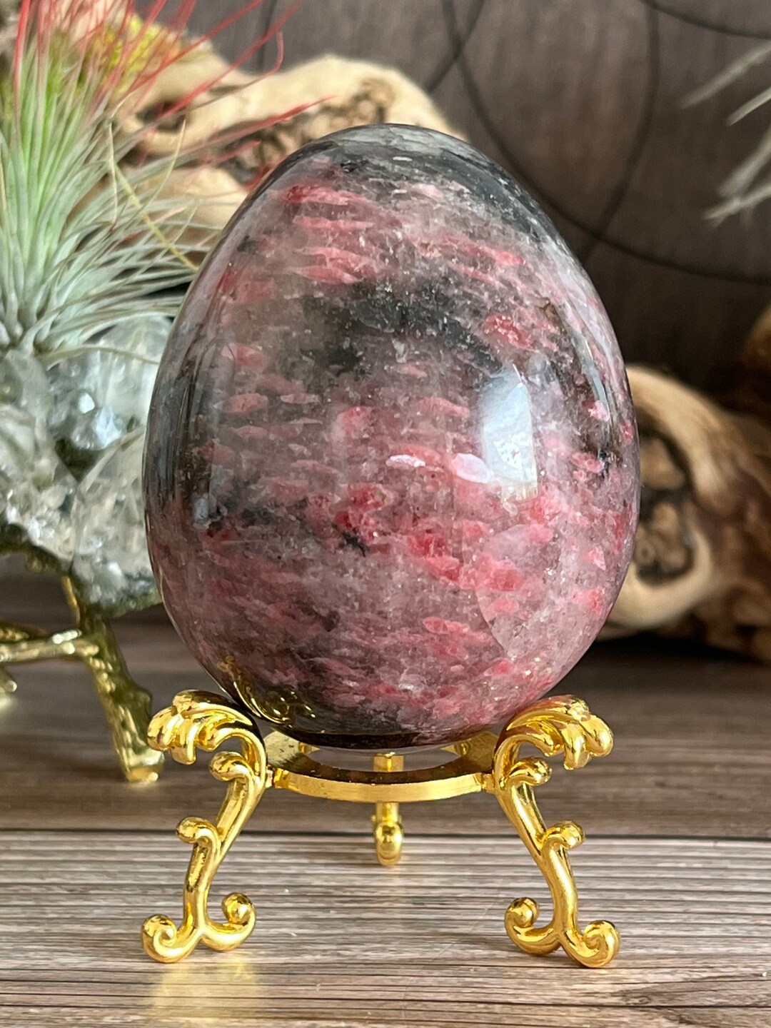 351g Rhodonite Eggs, Chakras, Reiki, Healing - Etsy