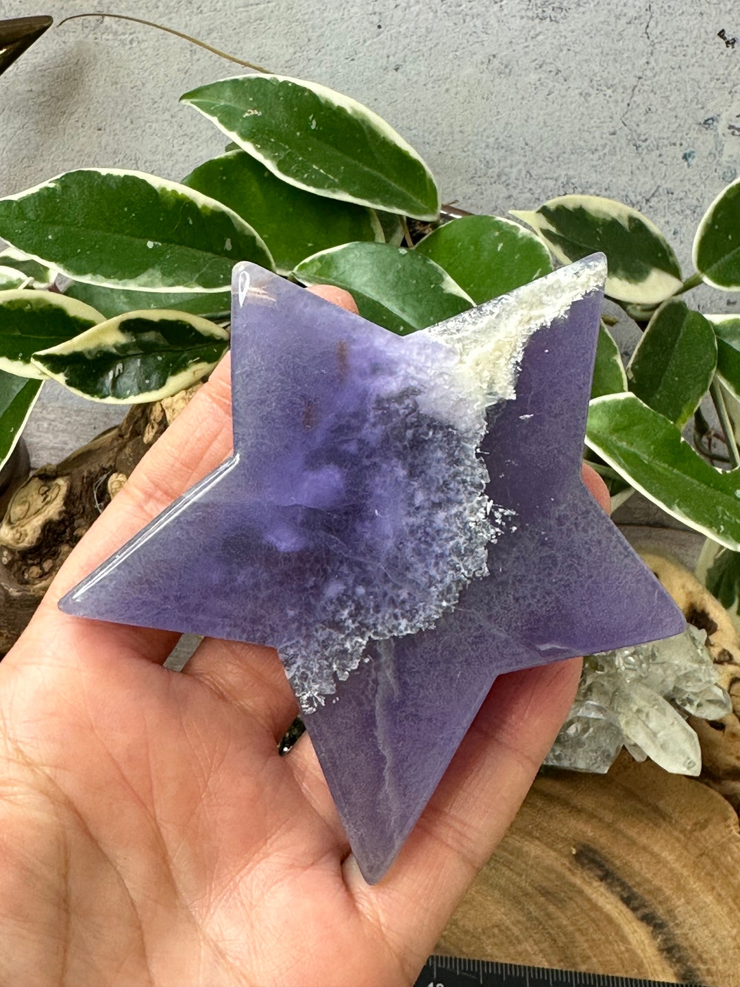 Purple Fluorite Star, Chakras, Reiki, Healing - Etsy