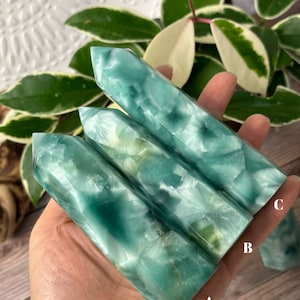 Beautiful Alabaster Points (man Made), Healing Crystals - Etsy