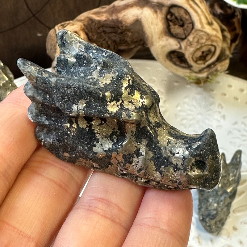 Dragon Crystal Skulls - Etsy
